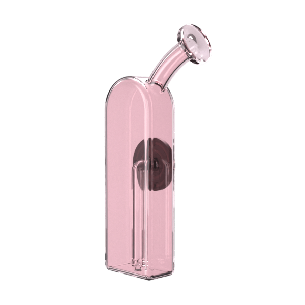 Modül Dok Glass - Pink – Stündenglass: Gravity Hookahs and Infusers